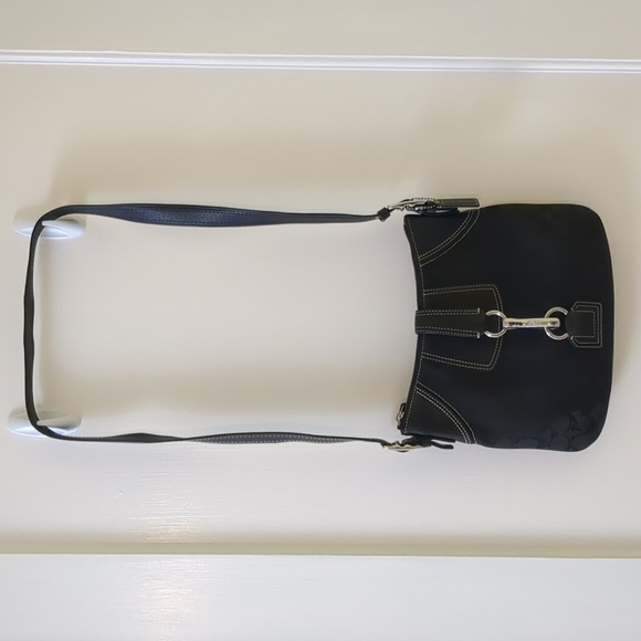 Coach | Bags | Coach Signature Crossbody Hobo Vintage | Poshmark